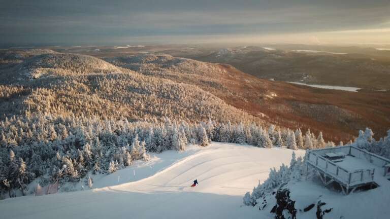 My first visit at the ski resort | Mont-Orford Mont Orford